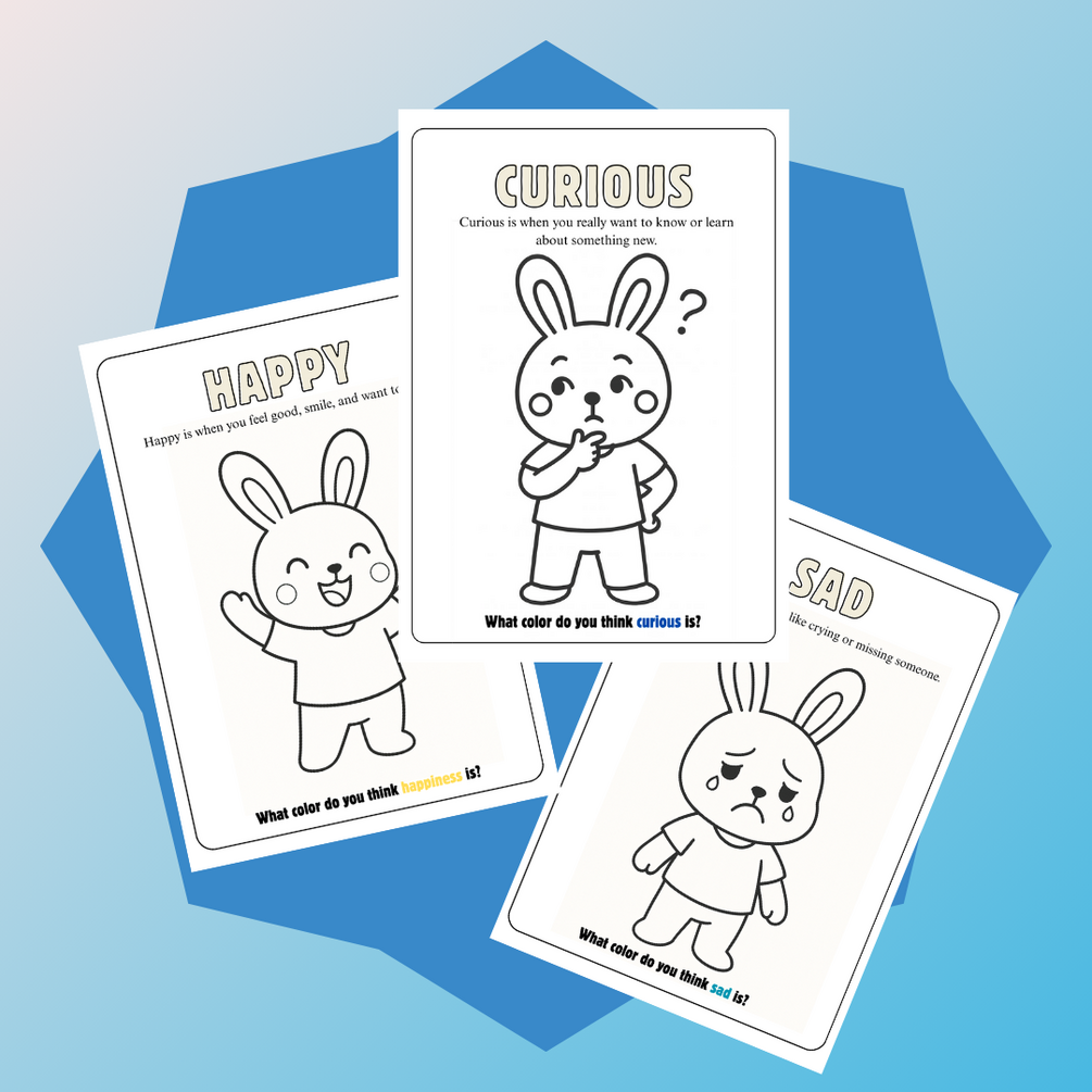 My Big Feelings – Emotions Coloring Book for Kids