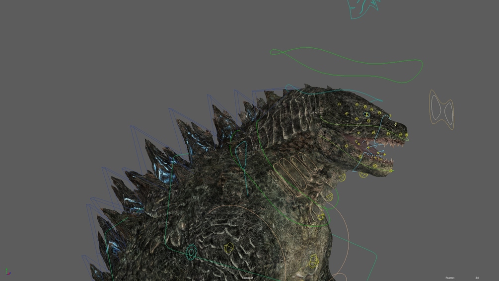 Godzilla | Maya Rig
