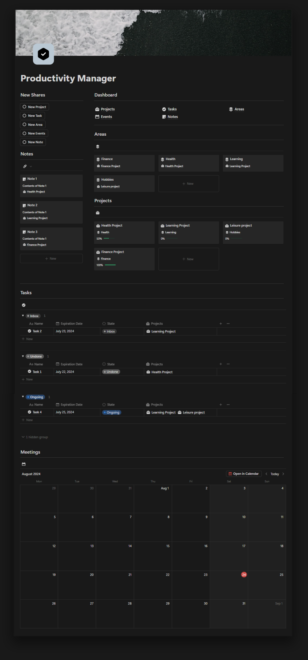 Productivity Manager