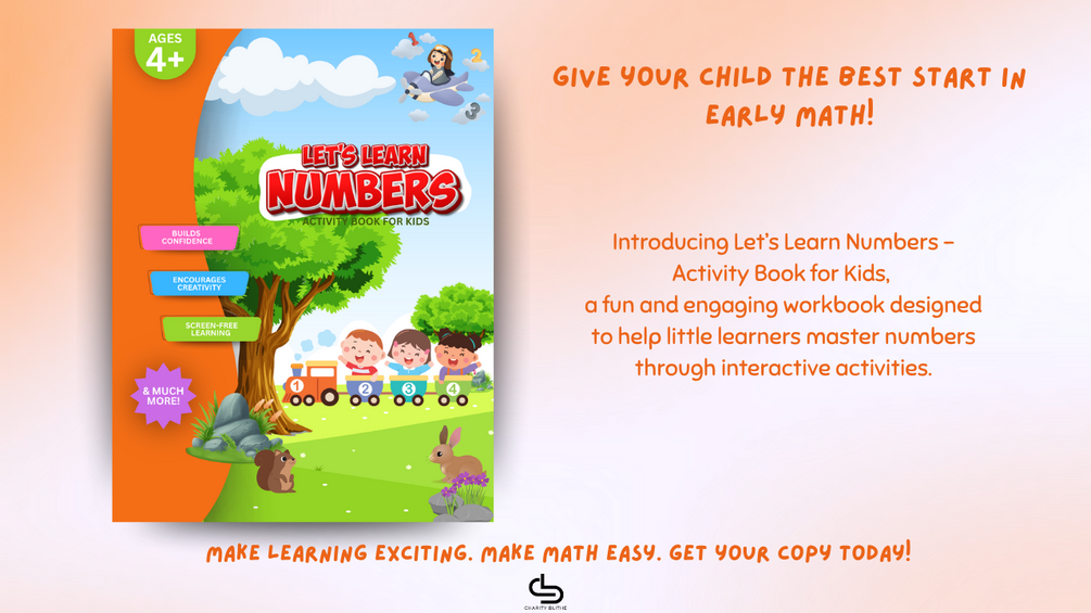 Let's Learn Numbers Activity Book for Kids