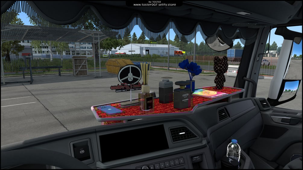 Interior Dashboard Table MAN TGX 2022 ETS 2