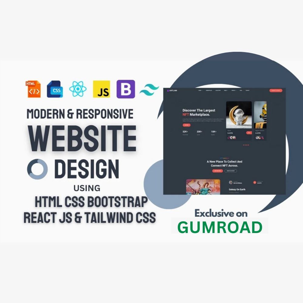 Design any type to html with Responsive design and Free scroll animation