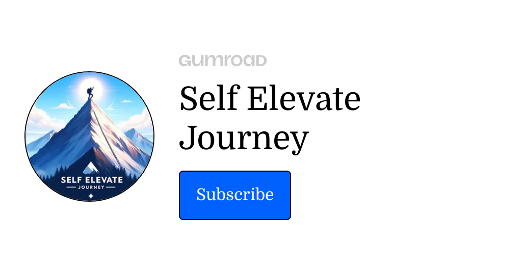 Self Elevate Journey