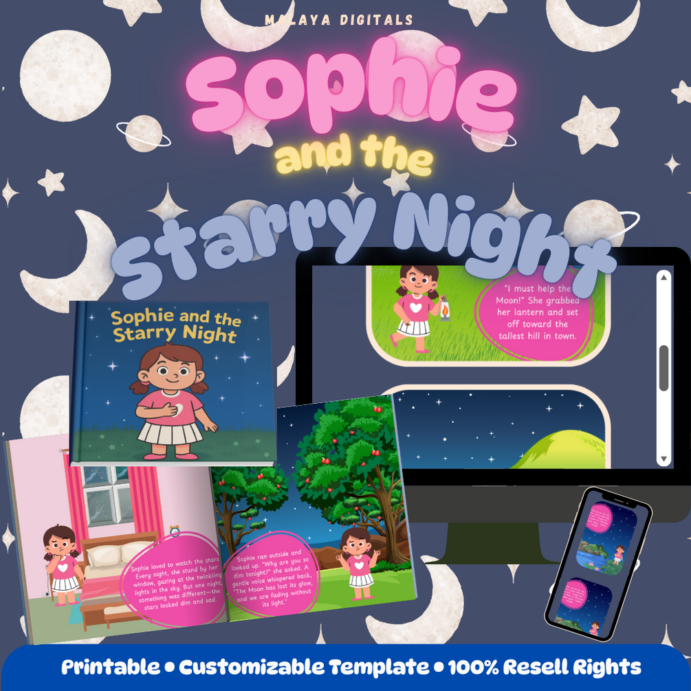 Sophie and the Starry Night - A Magical Storybook Adventure