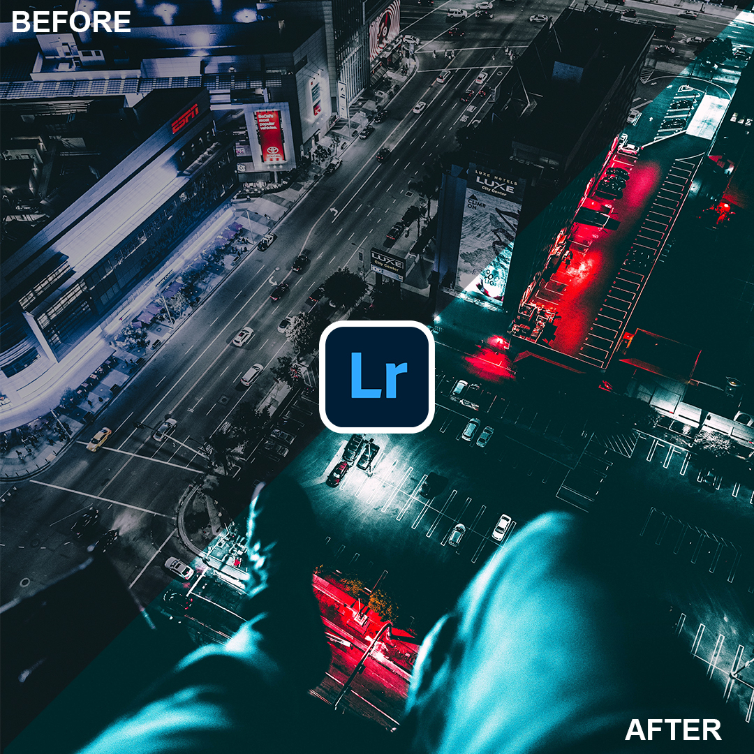 NEON CITY Premium Lightroom Presets,Moody Presets, Neon Presets, Dark ...