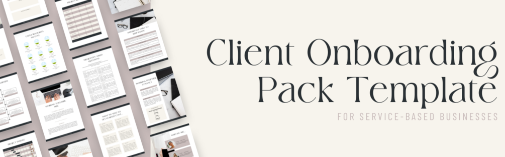 Client Onboarding Pack Template (Amanda Collection)