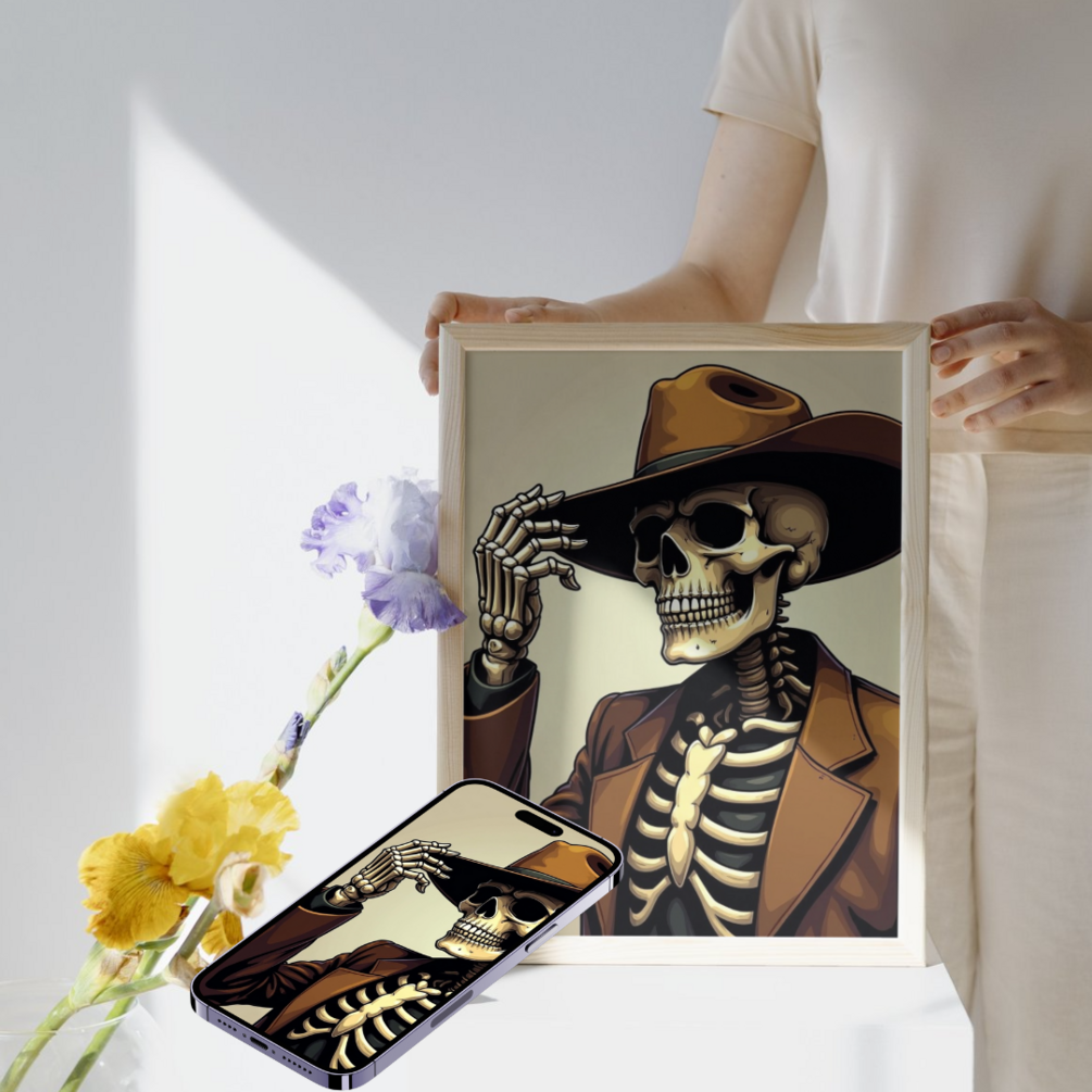 10 pcs. Halloween Digital Posters (Various Sizes), Holiday Decor ...