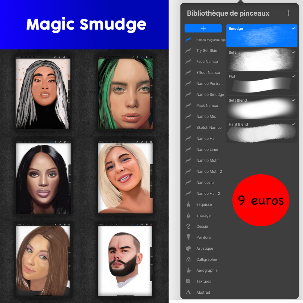 Magical Brush smudge