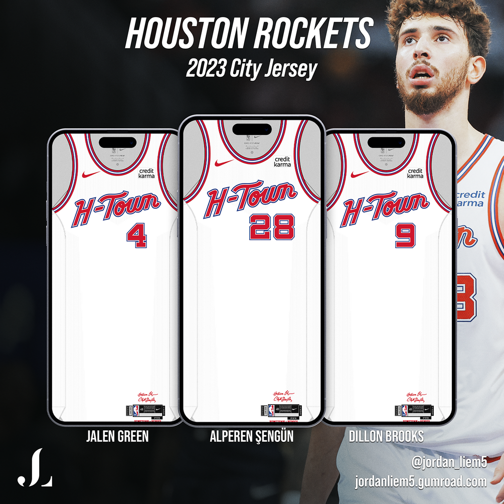 Houston Rockets 2023 City Jersey