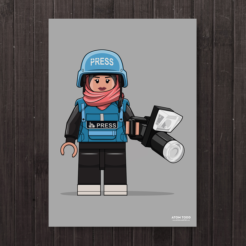 Heroes of Palestine: Doaa Mohammad (A3 Poster)