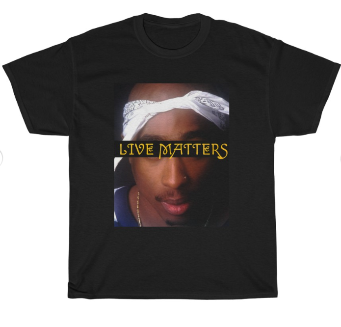 T-shirt "Live matters"