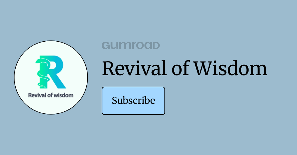 Revival of Wisdom