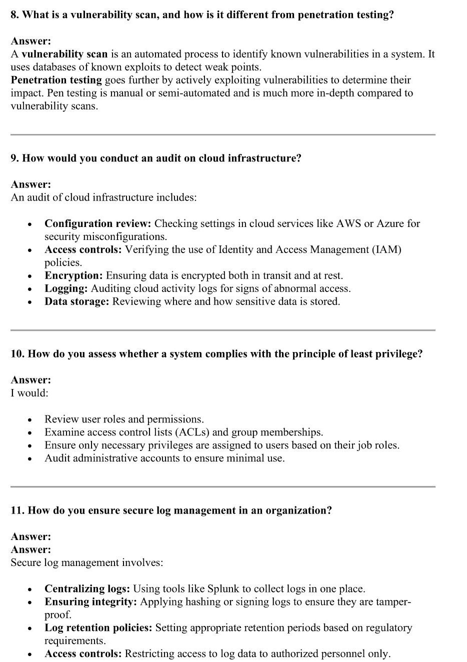 6 PDFs containing ALL Types of Most Asked Interview Q&A (Scenario-Based ...