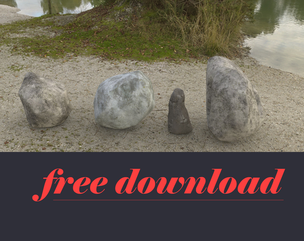 free 3d rocks