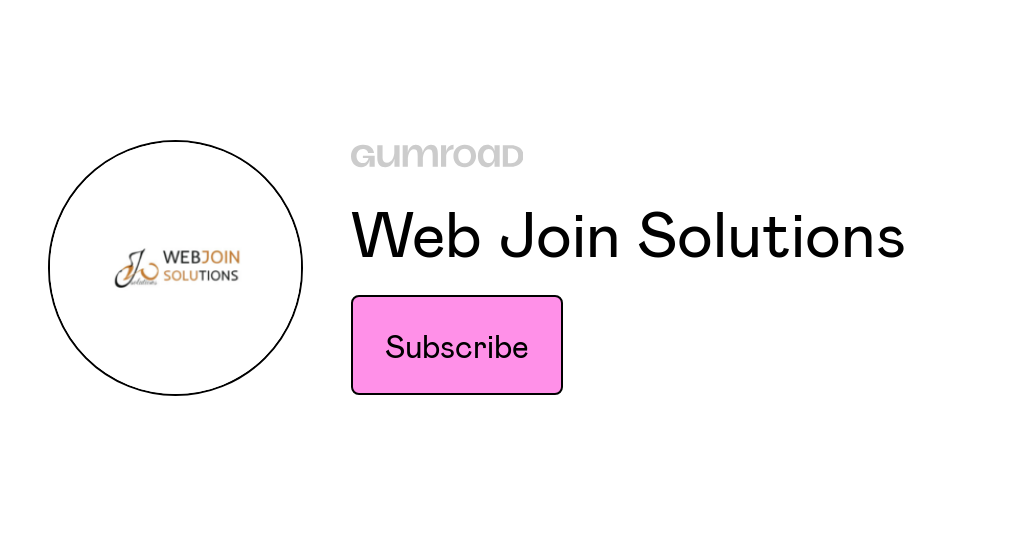 Web Join Solutions