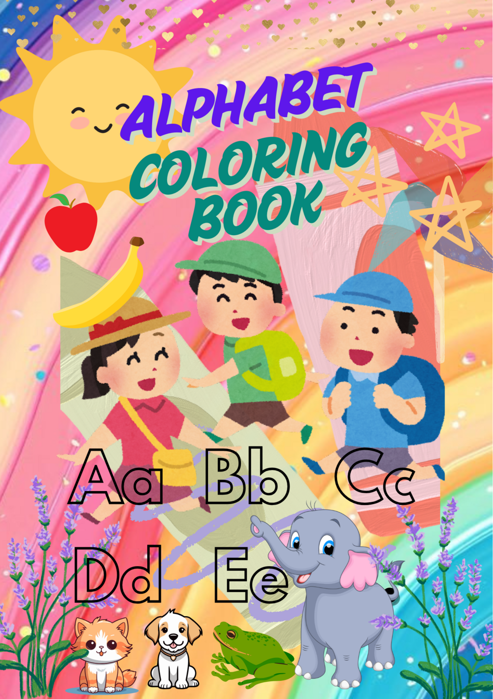 Alphabet - Coloring Book