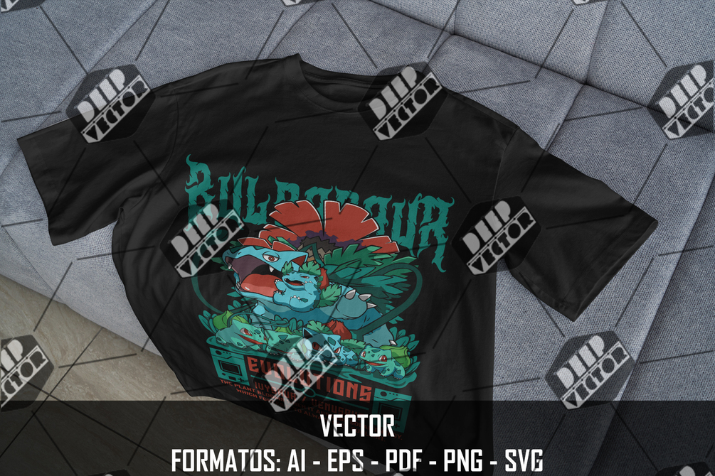 POKEMON (VECTOR) - VENUSAUR