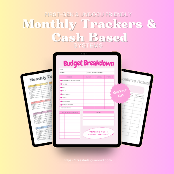 Filled Budget Breakdown