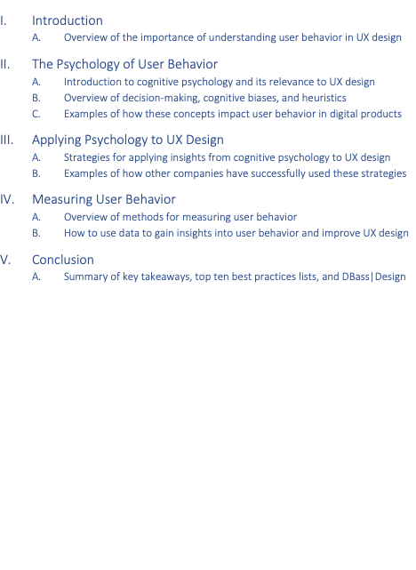 The Psychology Behind User Behavior: Understanding How Users Think and Act