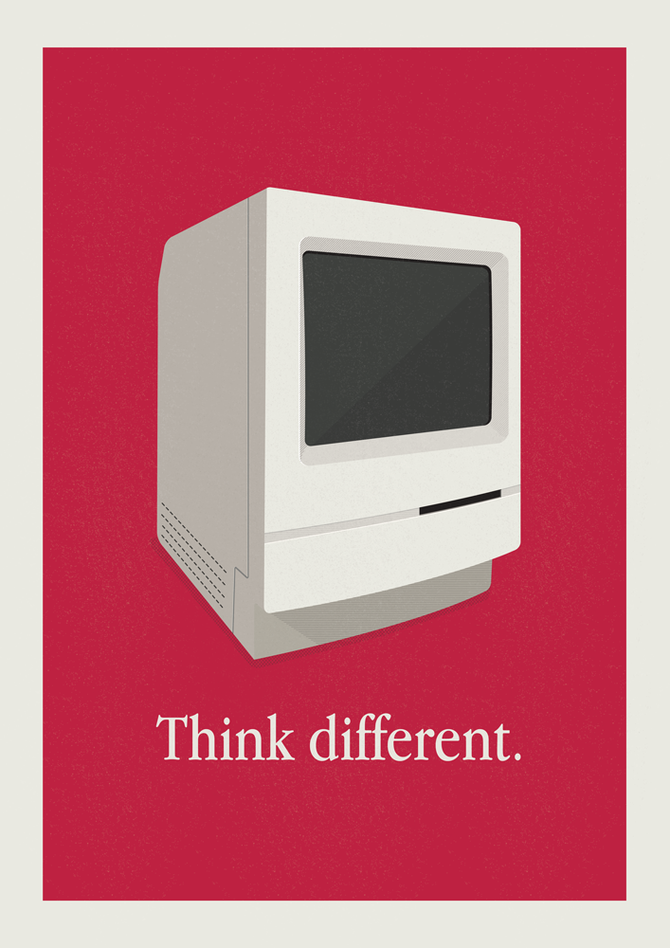 Think Different Print