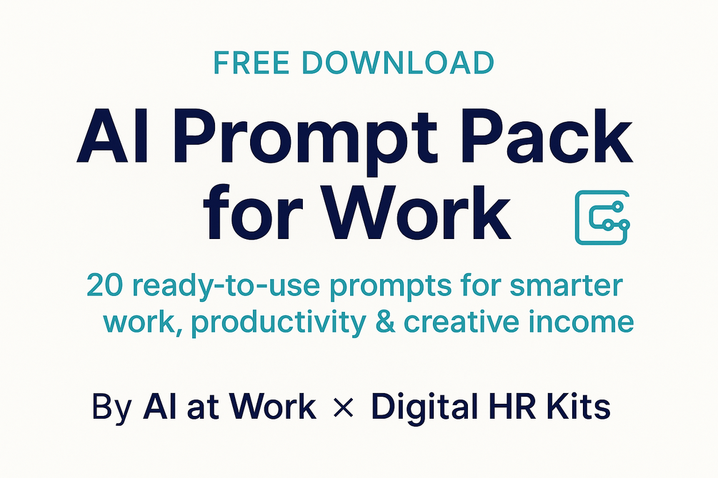 AI Prompt Pack For Work