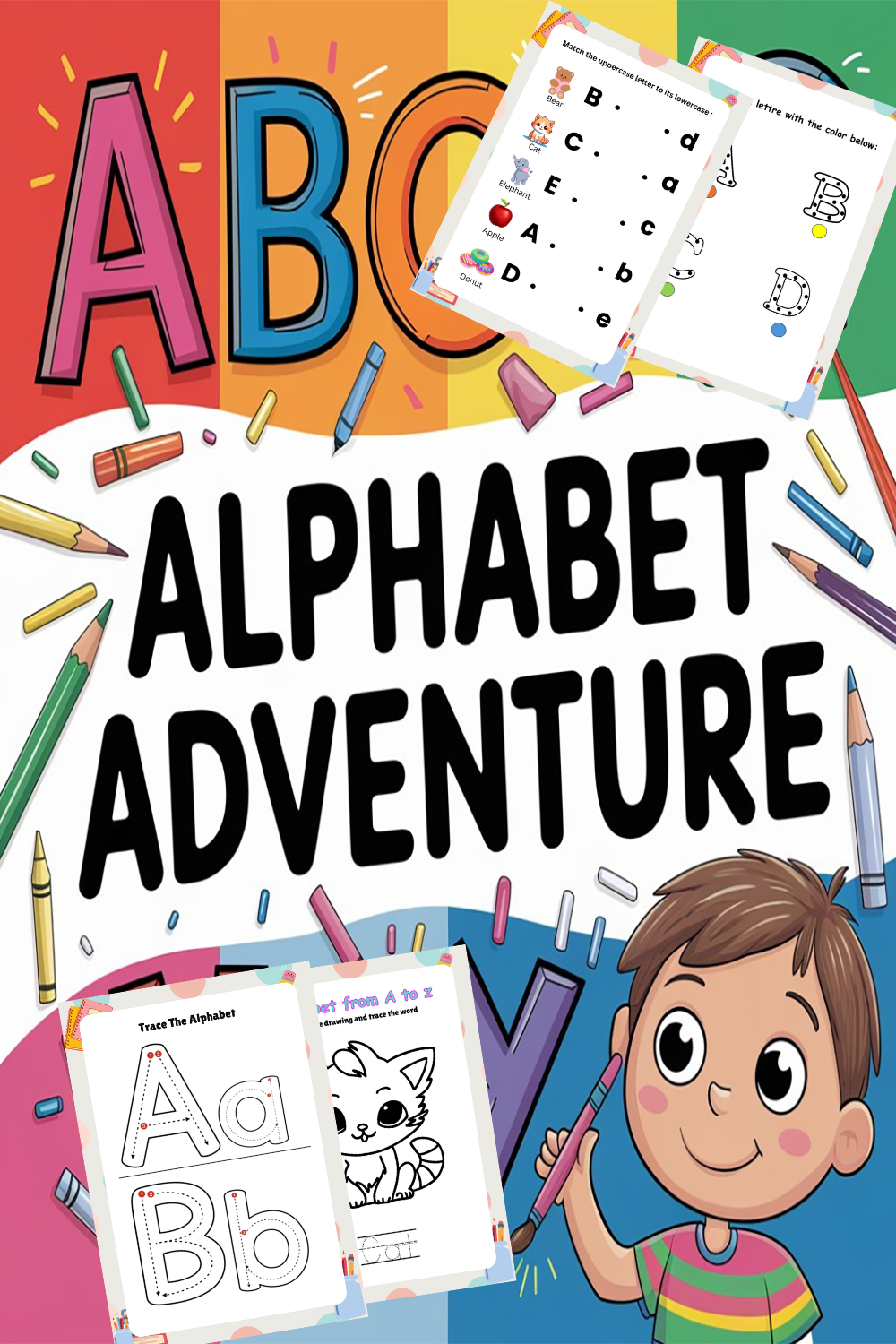 Alphabet Activities Preschool Worksheet