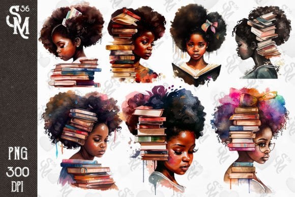 Black Girl And Books