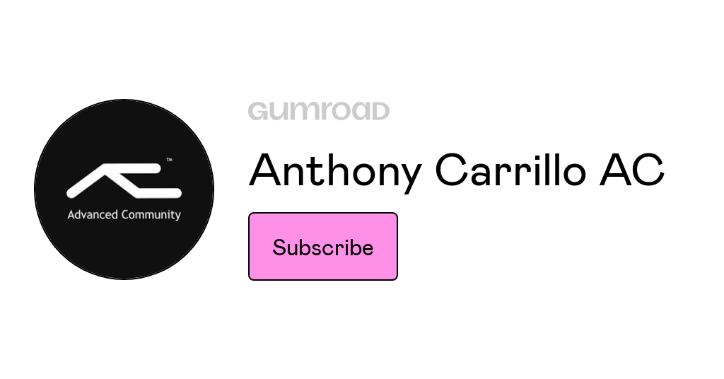 Anthony Carrillo AC