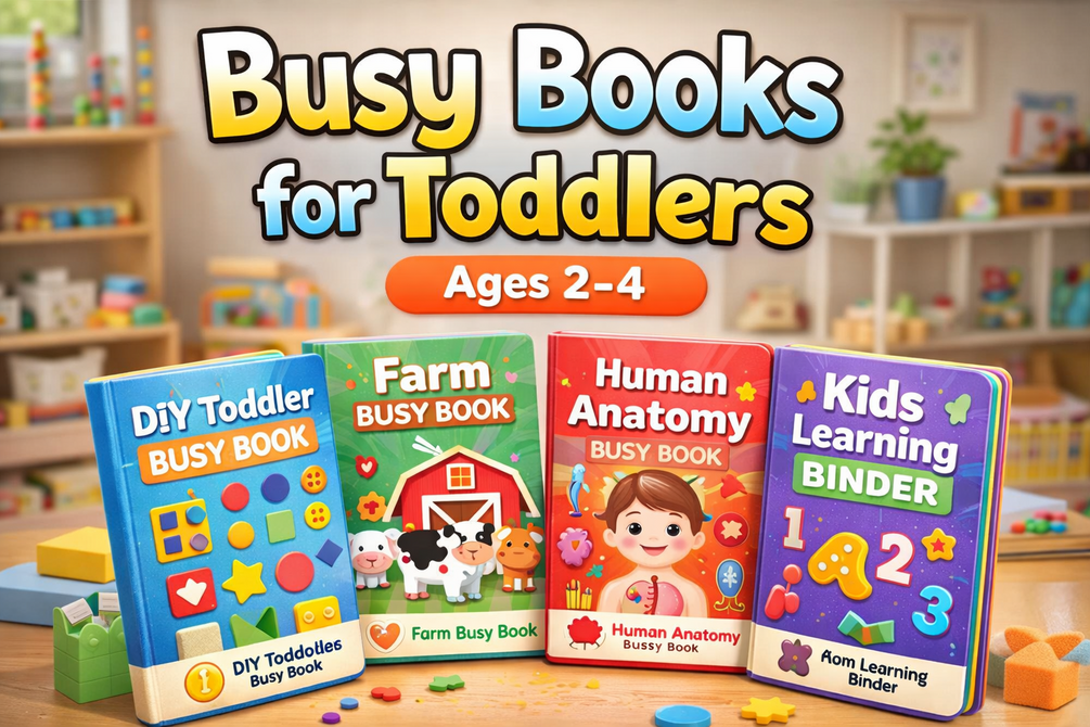 Busy Books for Toddlers