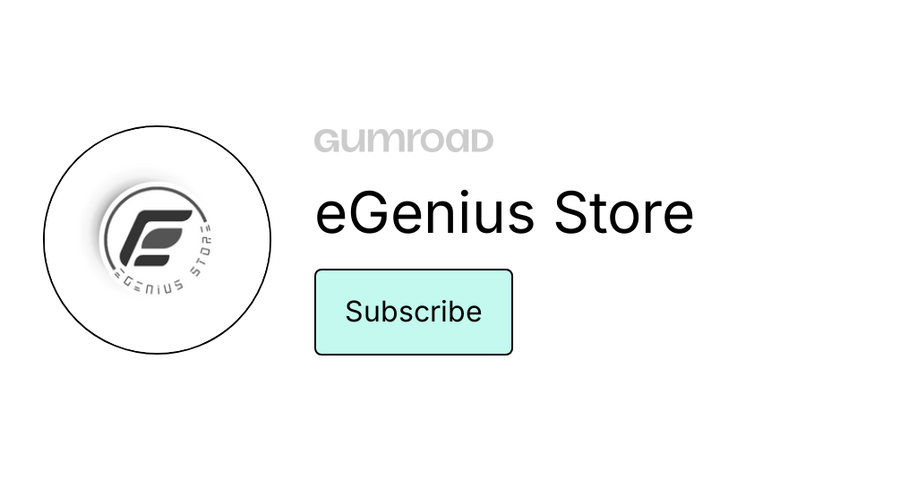 eGenius Store