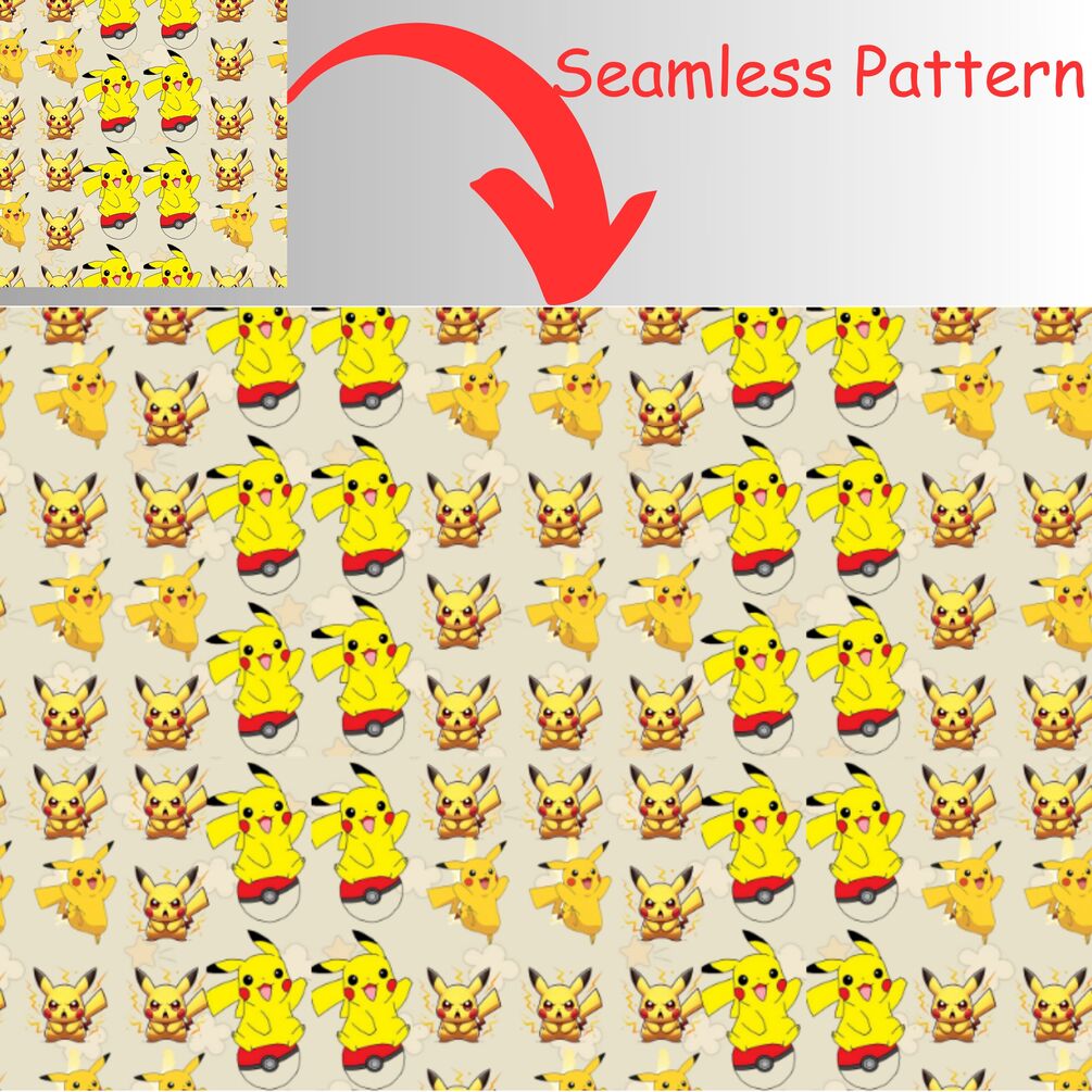 Cartoon Digital Seamless Pattern Texture,Digital Download,Journal Print ...