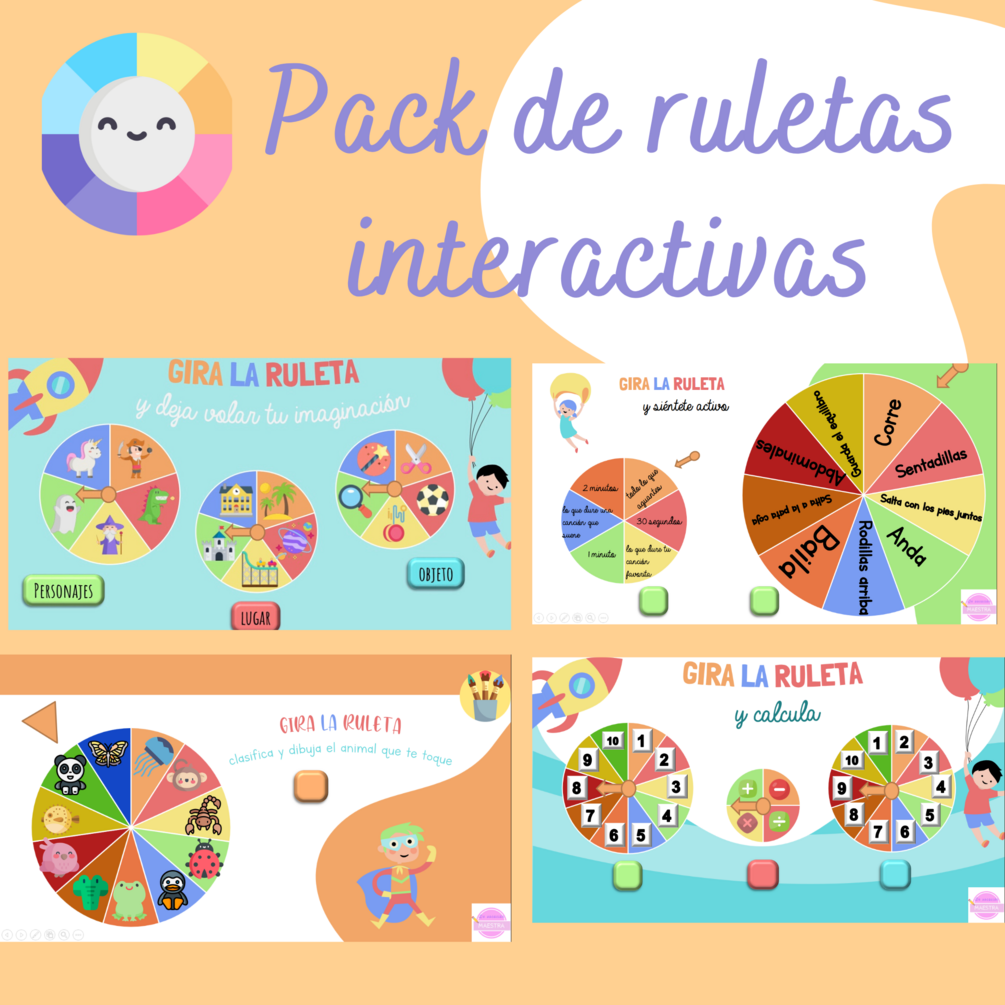 Pack ruletas interactivas