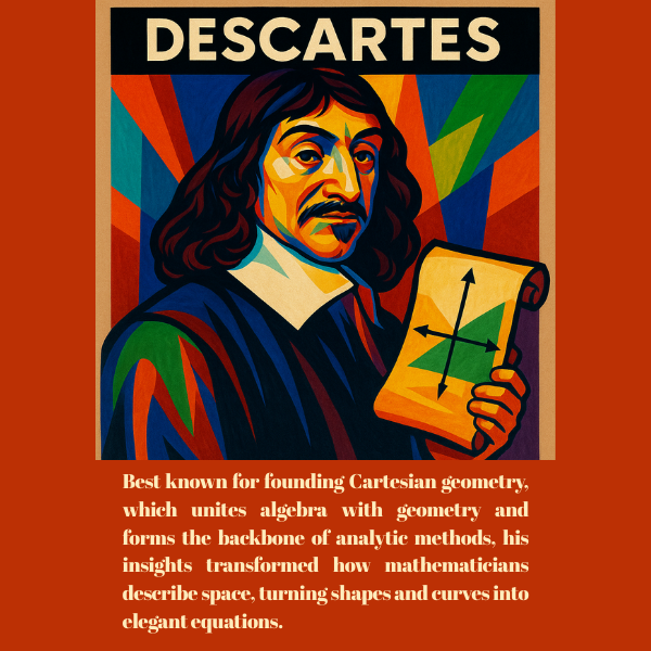 René Descartes poster- IdeaNest