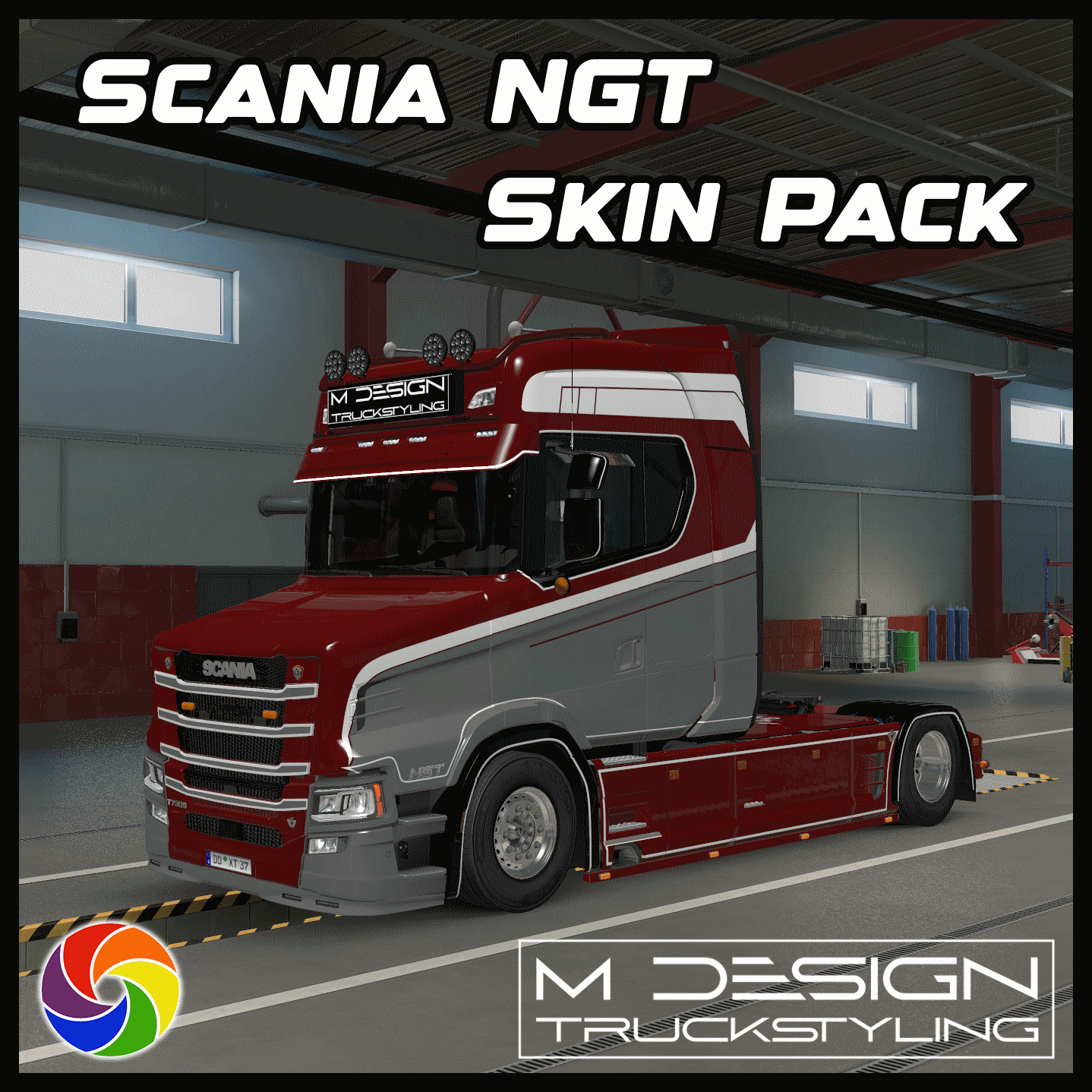NEW FREE UPDATE FOR SCANIA NGT H&W SKIN PACK - marcoG60
