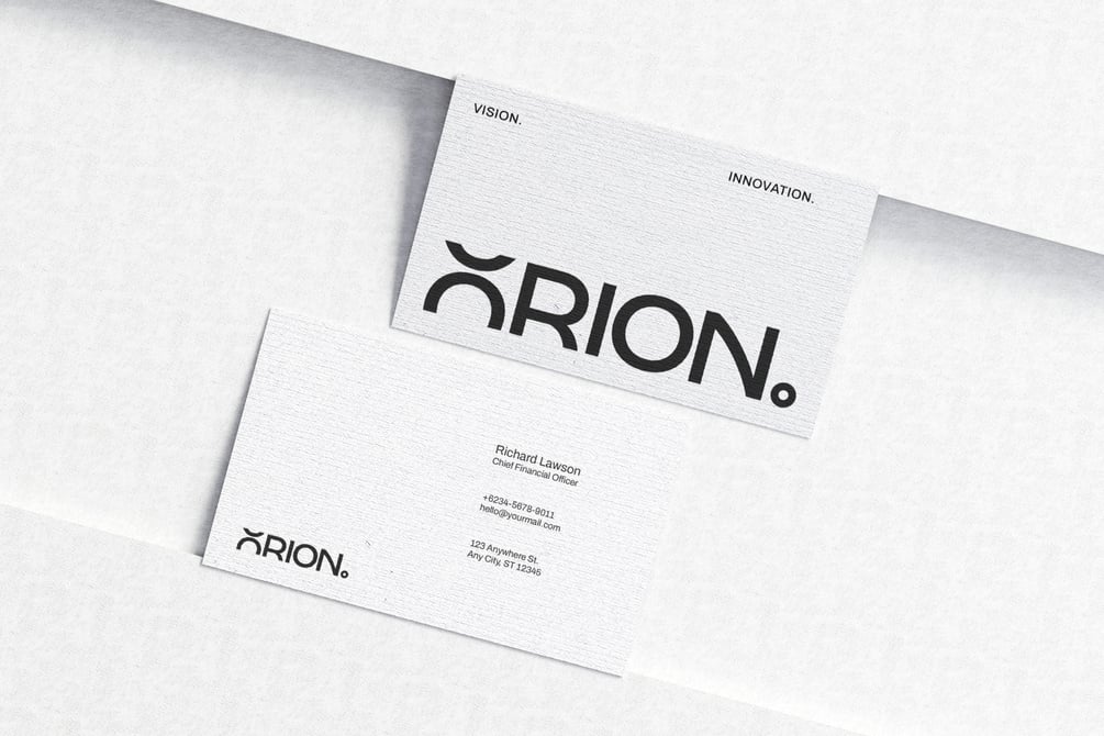 [Freebie] Orion - Business card Mockup
