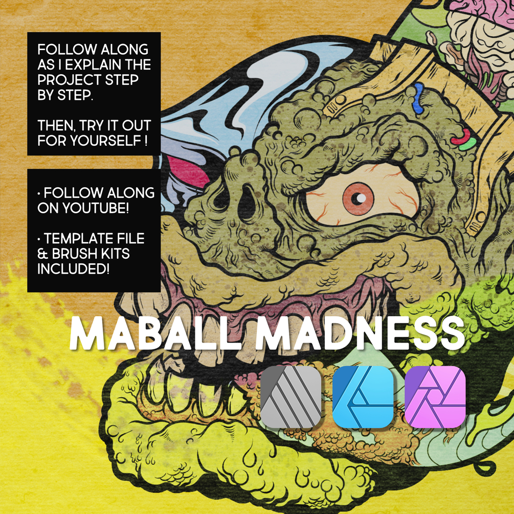 Madball Illustration Demo & Quick Kit Mini