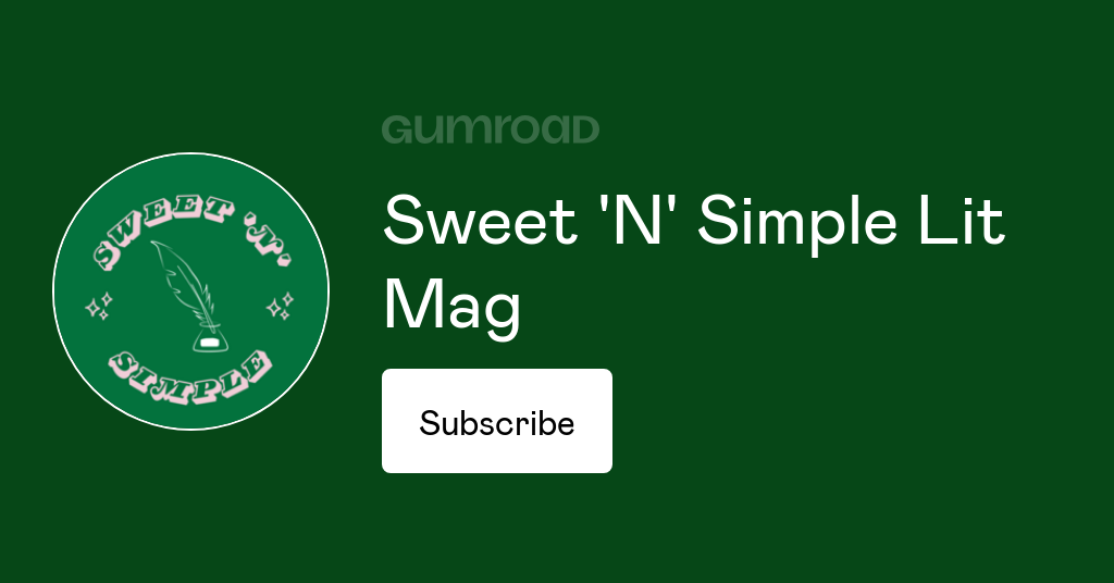 Sweet 'N' Simple Lit Mag