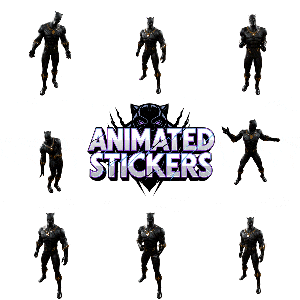 3D Animated Stickers Pack for Twitch, TikTok & Discord - Cartoon Game ...