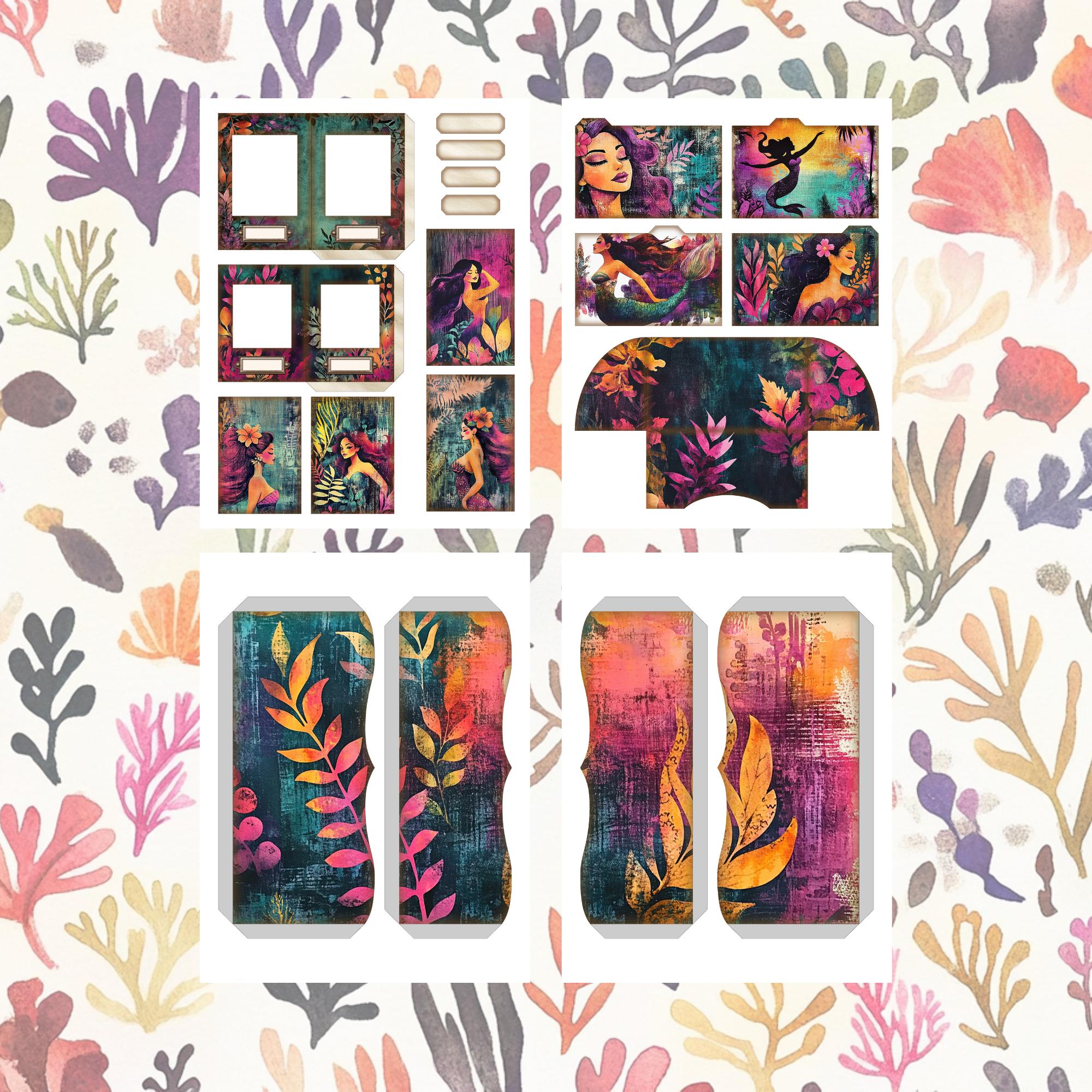 Printable Ephemera - MCM Mermaids