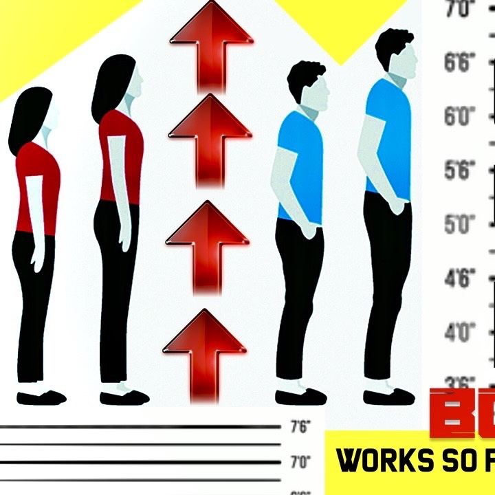 Grow 4 To 6 Inches The Fastest Way! Super Height Booster! Works So Fast ...