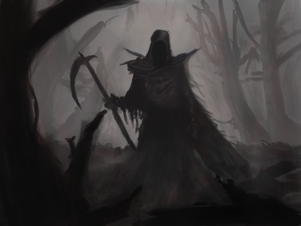 Digital Artwork - Wraith of the Forest