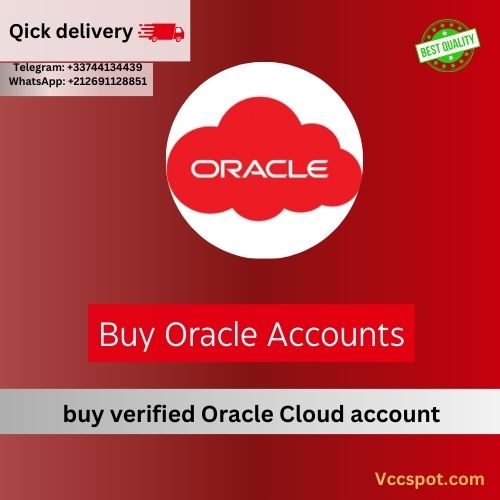 Buy Oracle Accounts-Buy verified Oracle Cloud Accounts