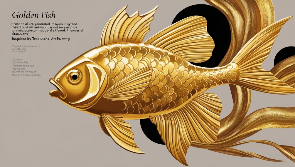Golden Fish Masterpieces: Traditional Art that Shines with Elegance 🖼️ 🐟