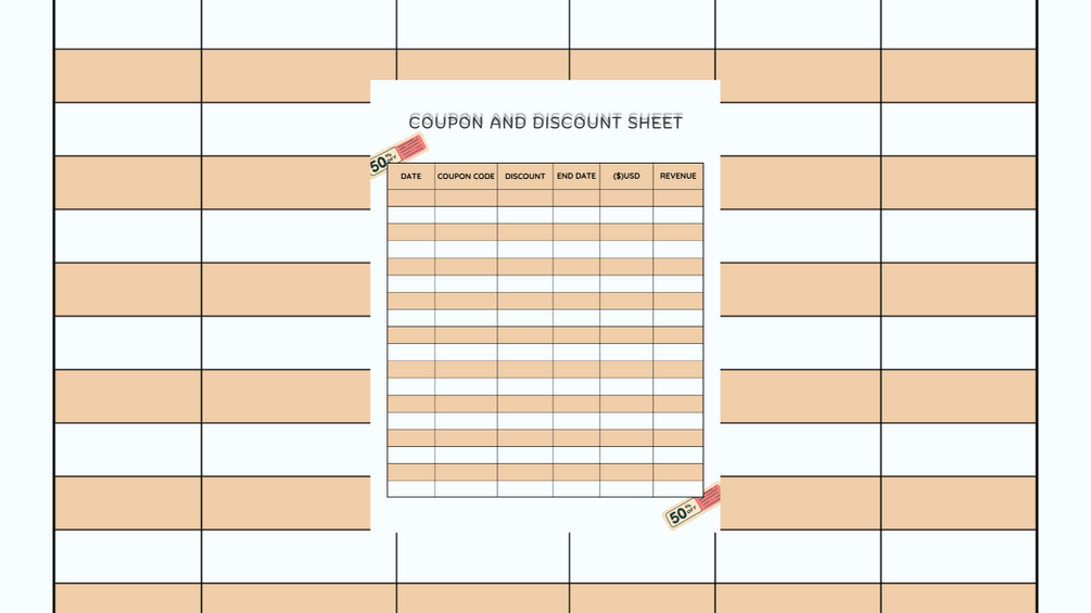 2 Templates (Discount & Coupon Template + Personal Finance & Budget ...