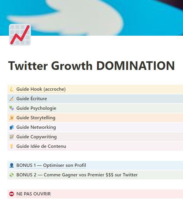 Twitter Growth DOMINATION