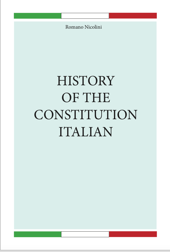 History of the Constitution Italian