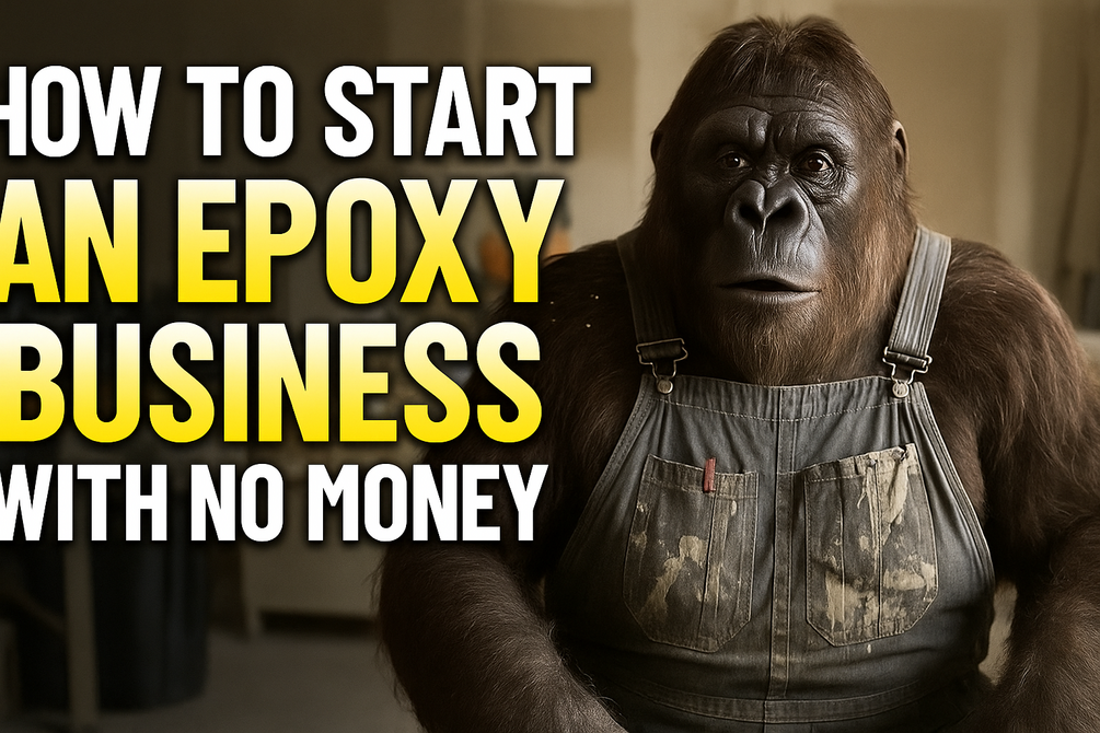 How To Start An Epoxy Business With No Money