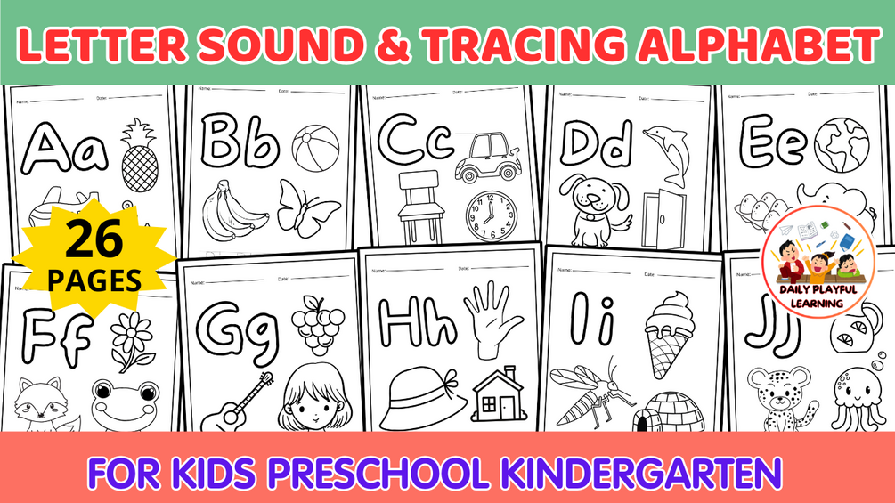 Letter Sound & Tracing Alphabet for Kids