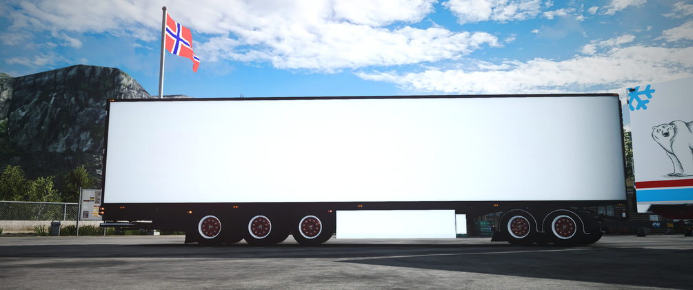 [ETS2] Krone Trailer + Bussbygg Dolly