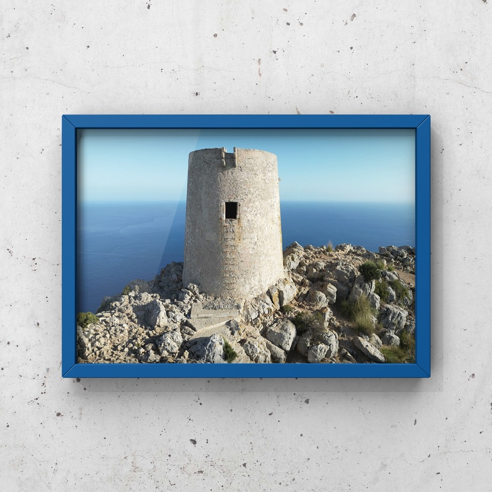 Albercutx Watchtower, Formentor, Puerto Pollensa, Majorca. Digital ...